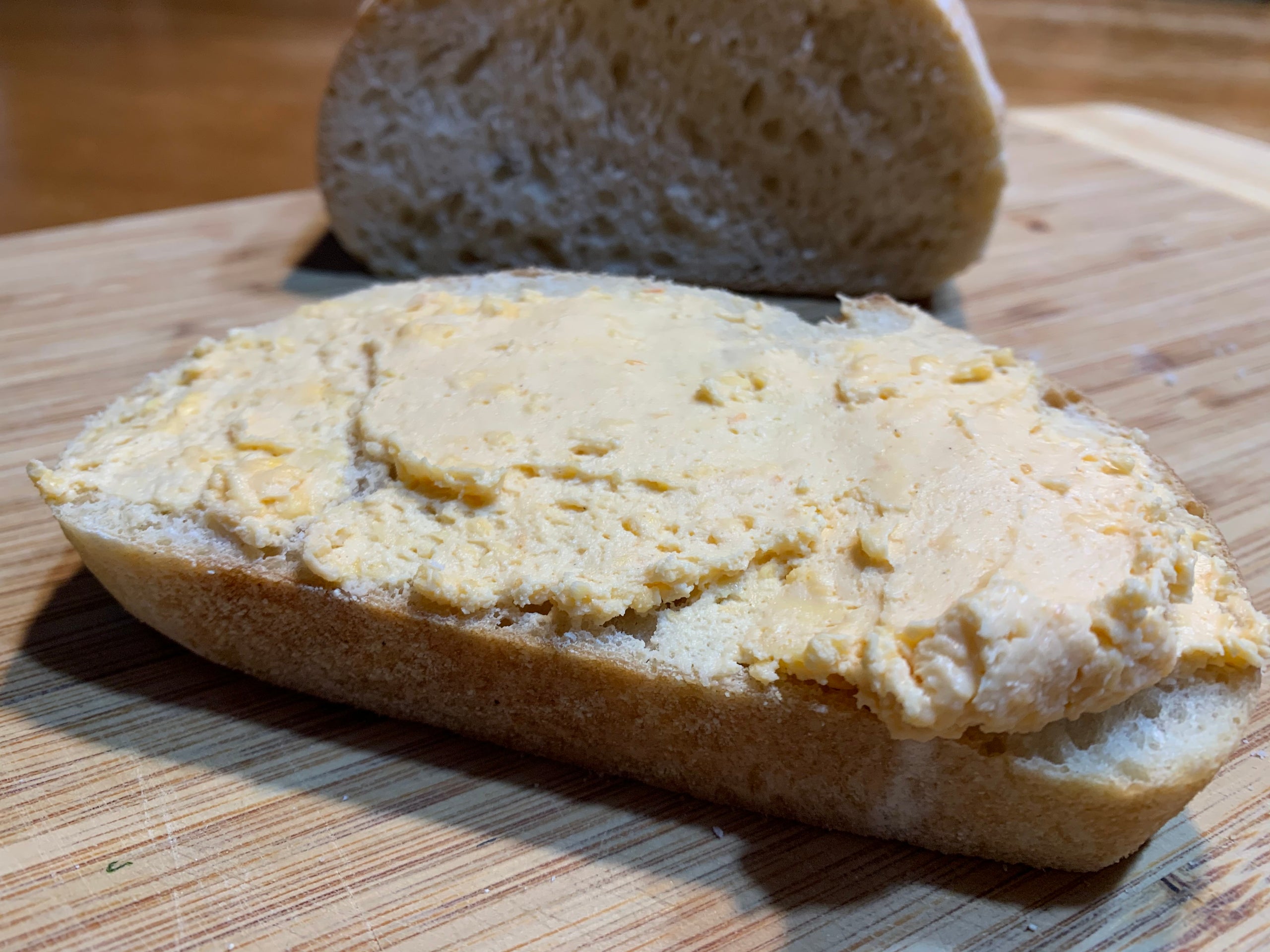 Homemade Spicy Habanero Cheese Spread | Neto Sausage / Santa Cruz Pasta ...