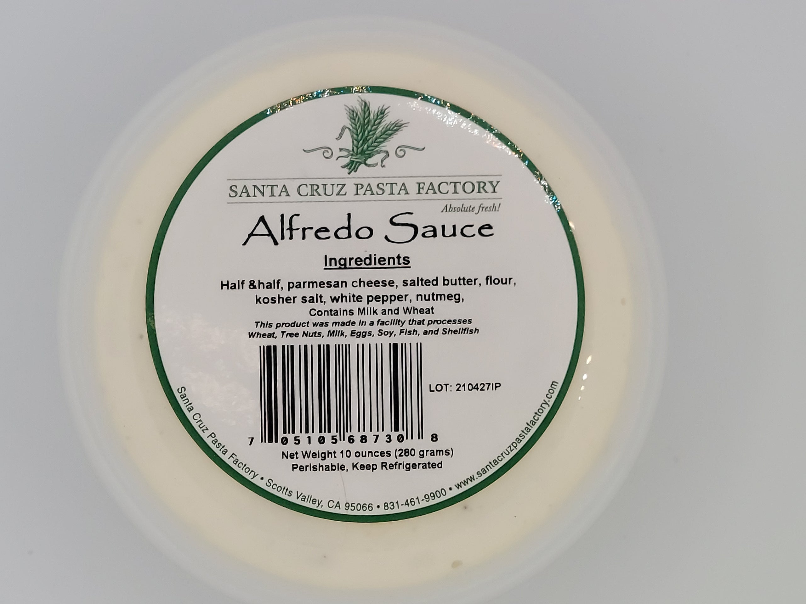 Traditional homemade alfredo pasta sauce | Neto Sausage / Santa Cruz ...